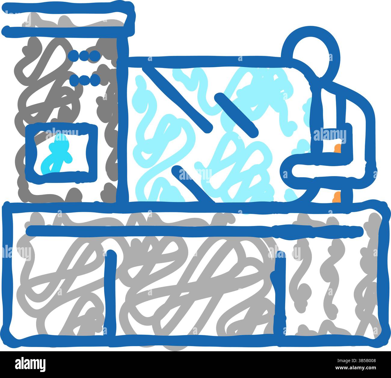 production mirror icon doodle illustration Stock Vector Image & Art - Alamy