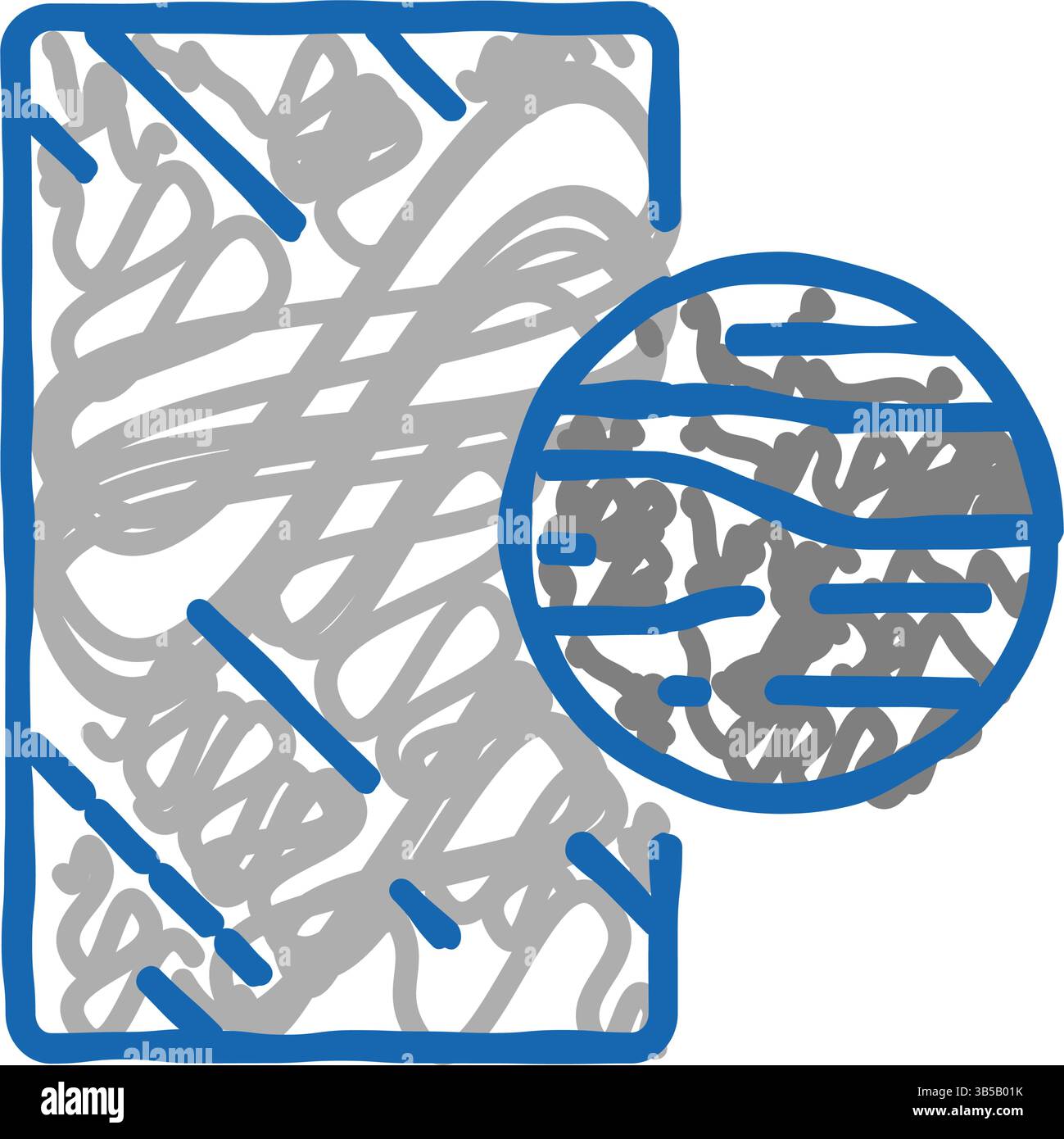 graphite mirror icon doodle illustration Stock Vector Image & Art - Alamy