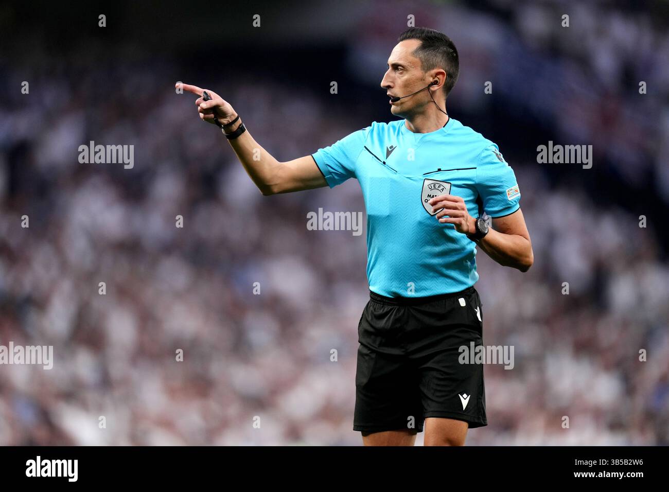 Referee Jose María Sanchez Martínez during the UEFA Europa League semi ...