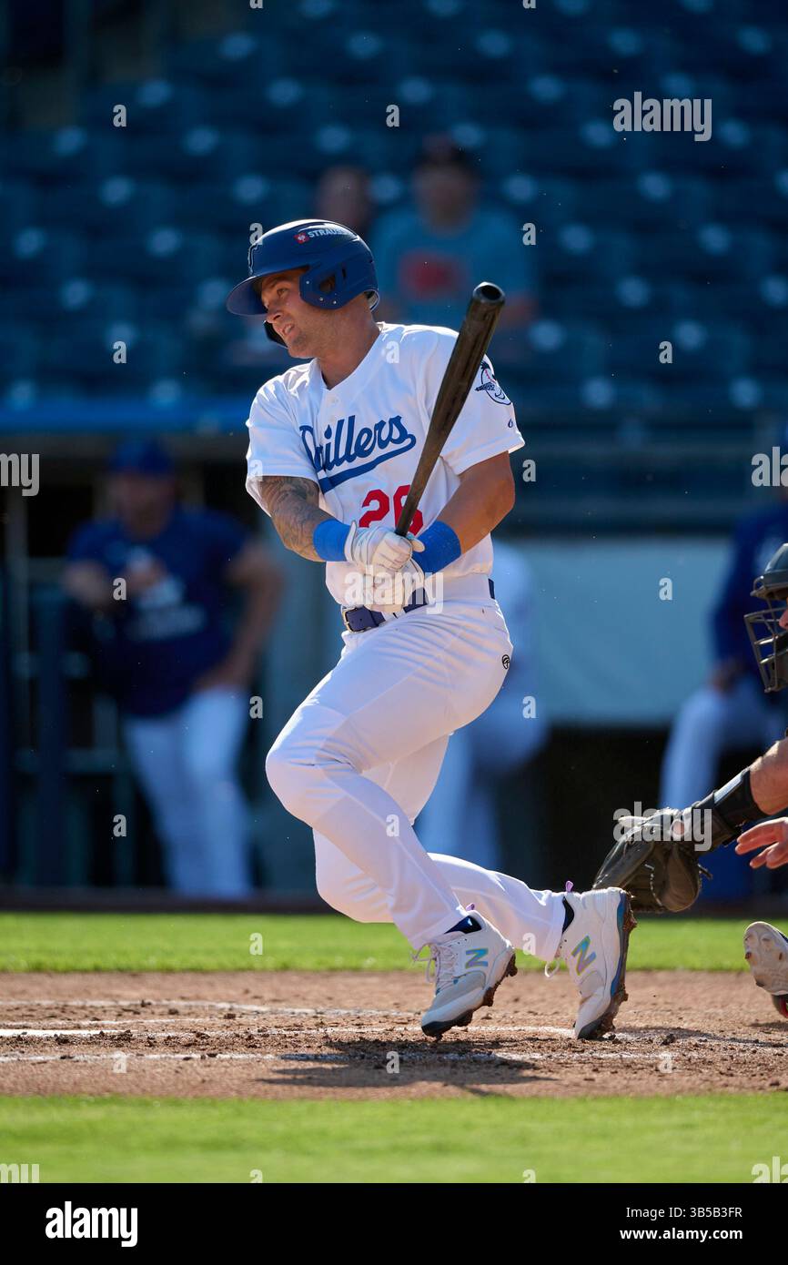 Tulsa Drillers Nick Senzel (26) bats during an MiLB Texas League ...