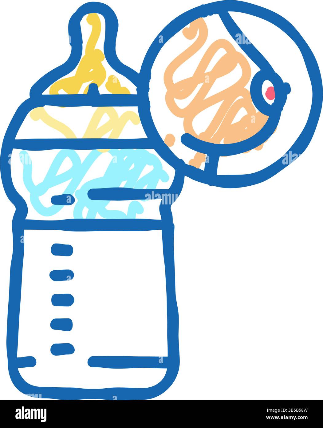 Chest feeding Stock Vector Images - Alamy