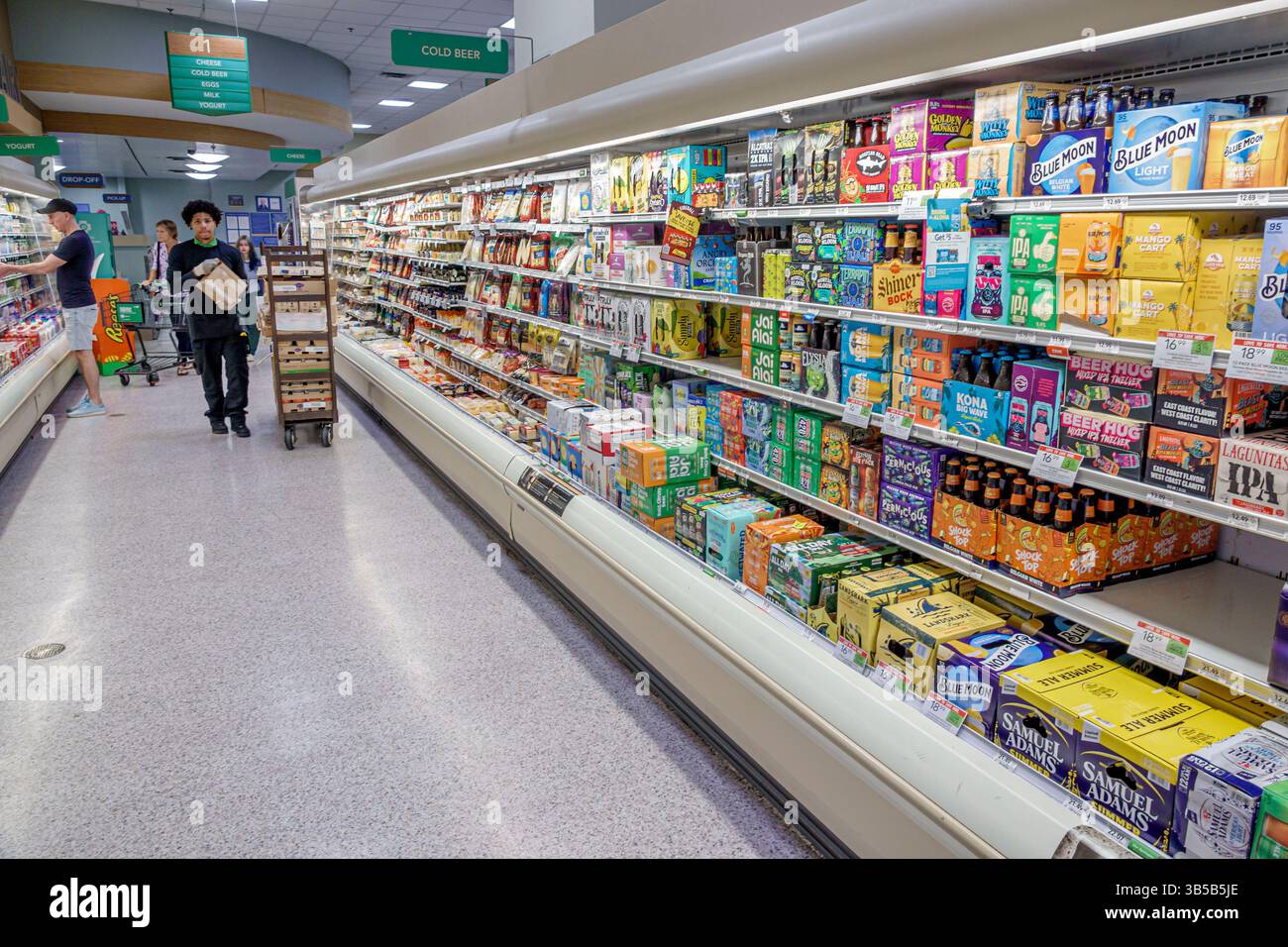 Riviera Beach Florida,Publix Grocery store supermarket,inside interior ...