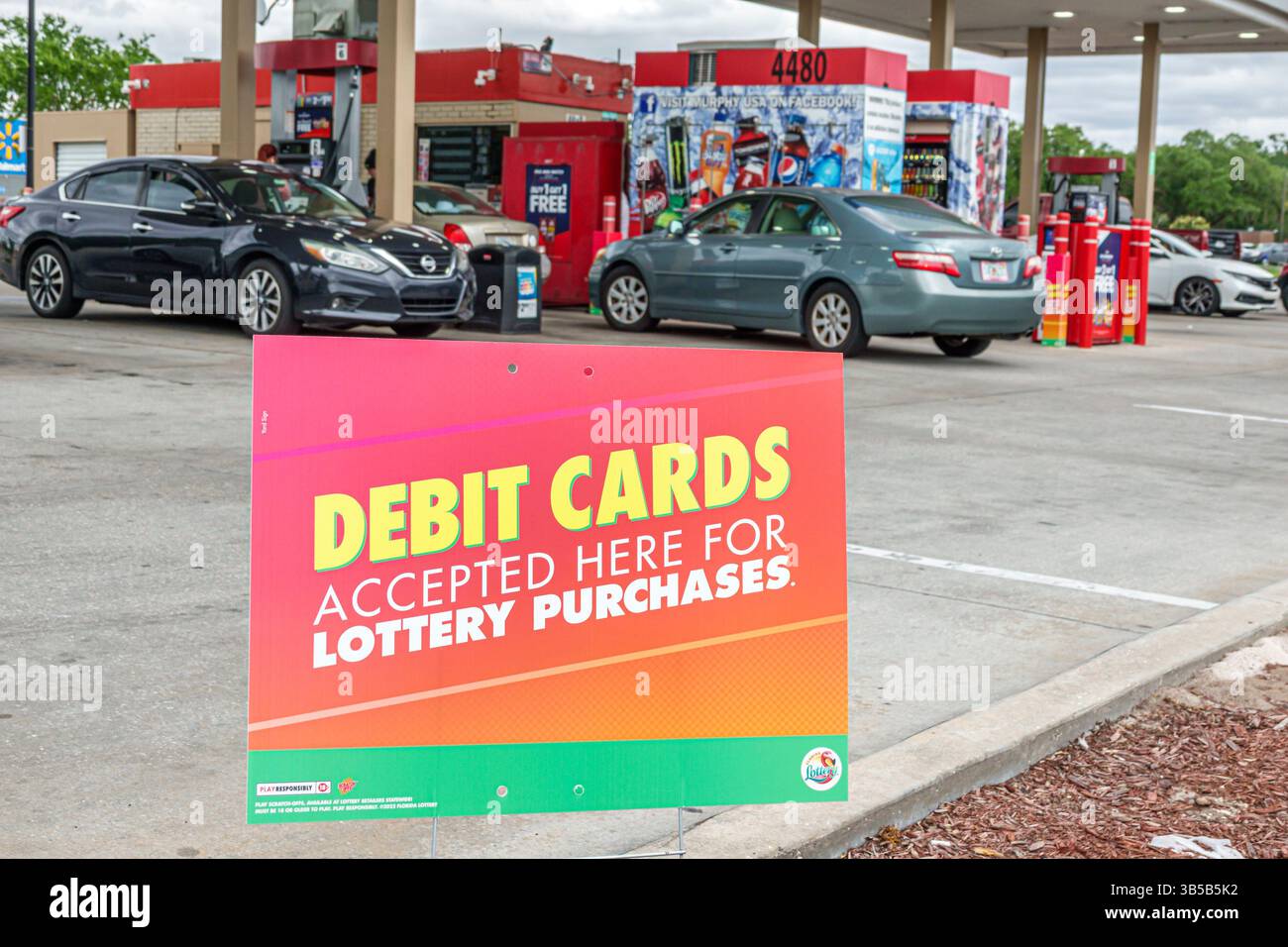 St. Saint Cloud Florida,Route 192,Murphy USA gas petrol station,outside ...