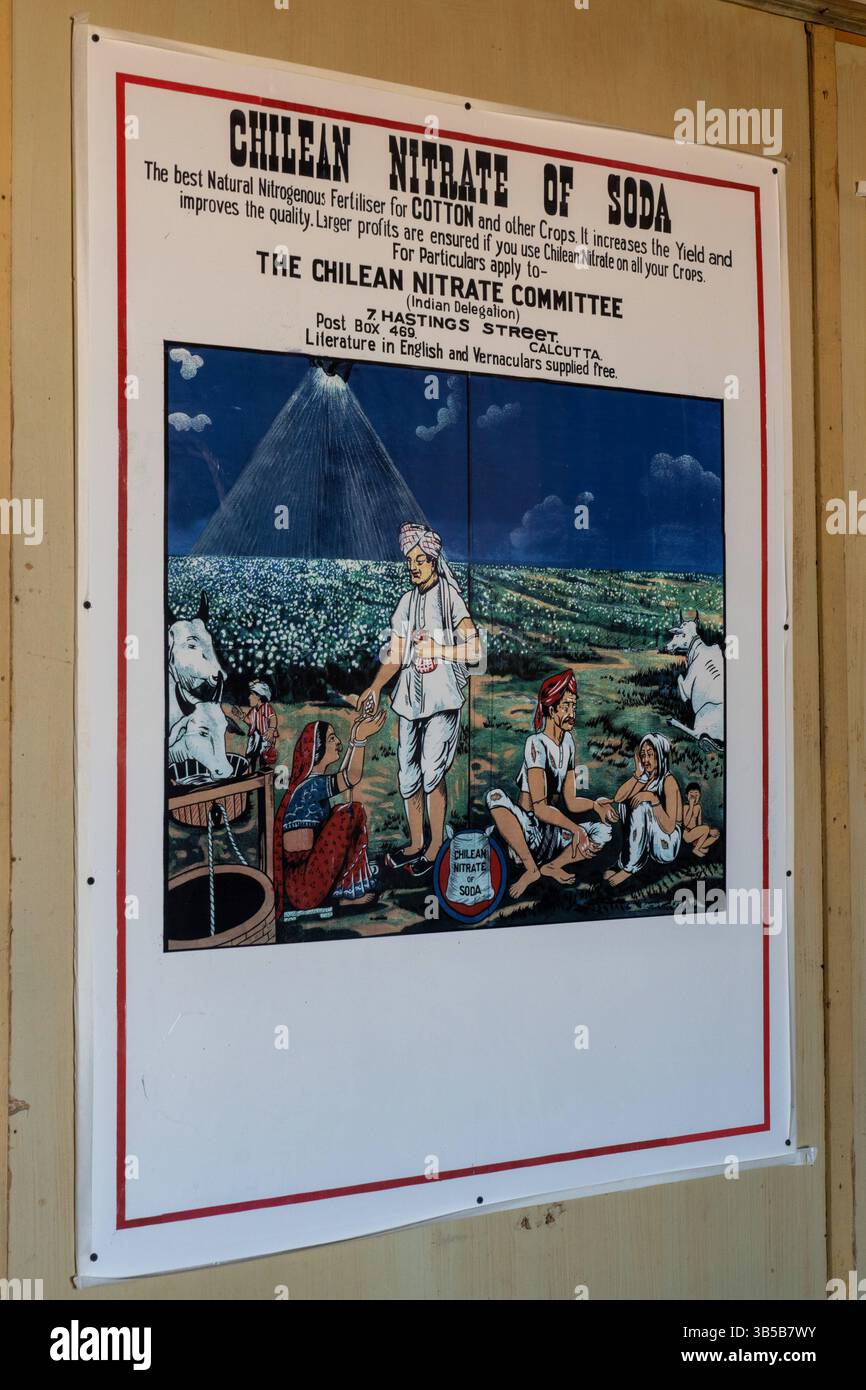 May 16, 2022, Pozo Almonte, Tarapaca Region, Chile: A poster from India ...