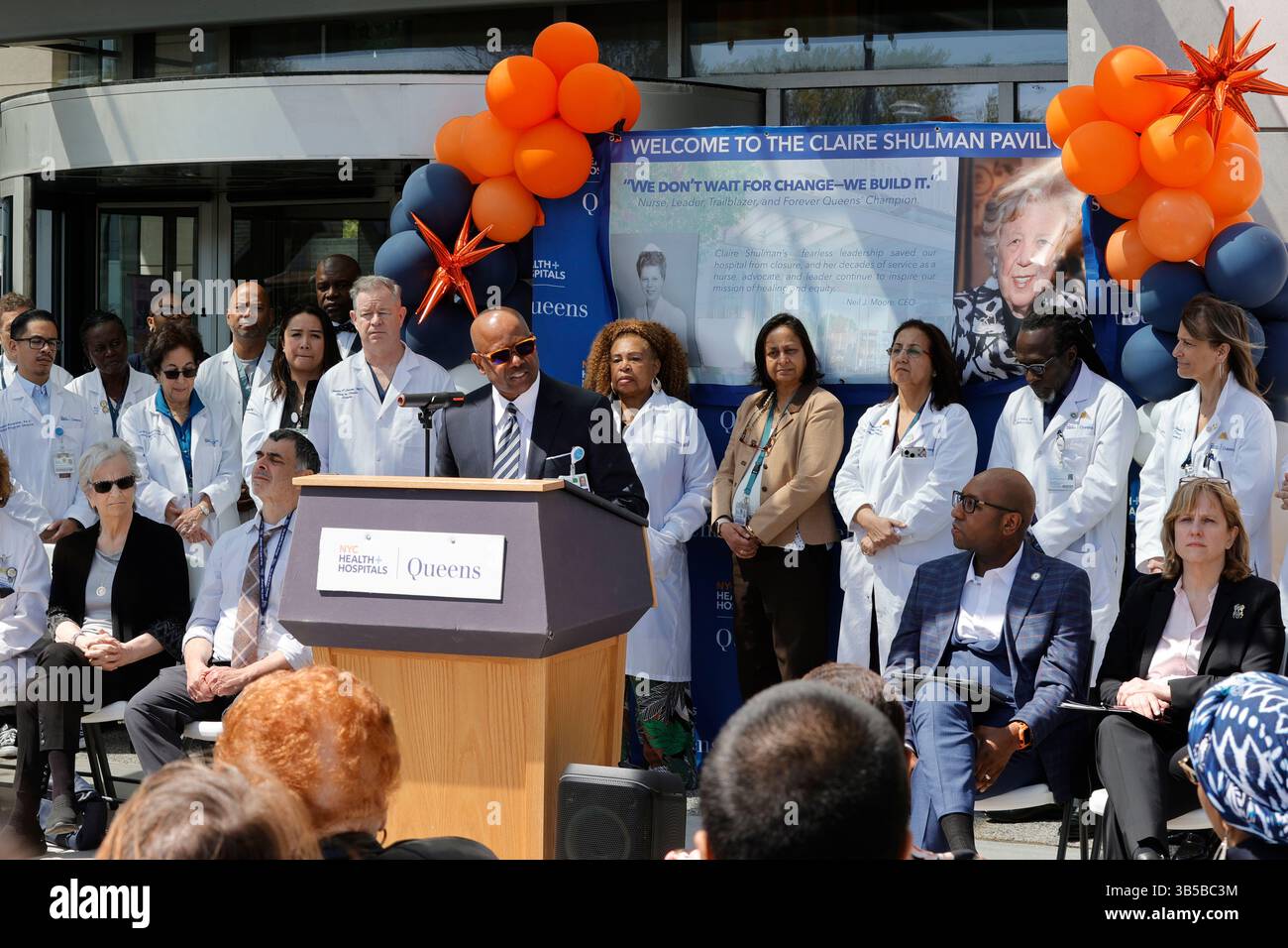 QUEENS, NY – MAY 1, 2025: NYC Health + Hospitals/Queens officially ...