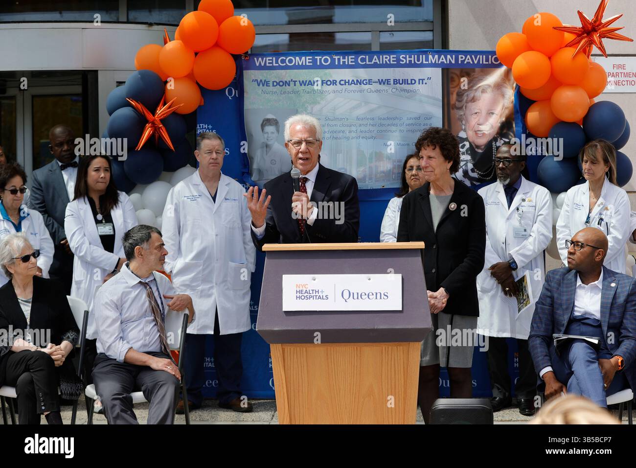 QUEENS, NY – MAY 1, 2025: NYC Health + Hospitals/Queens officially ...