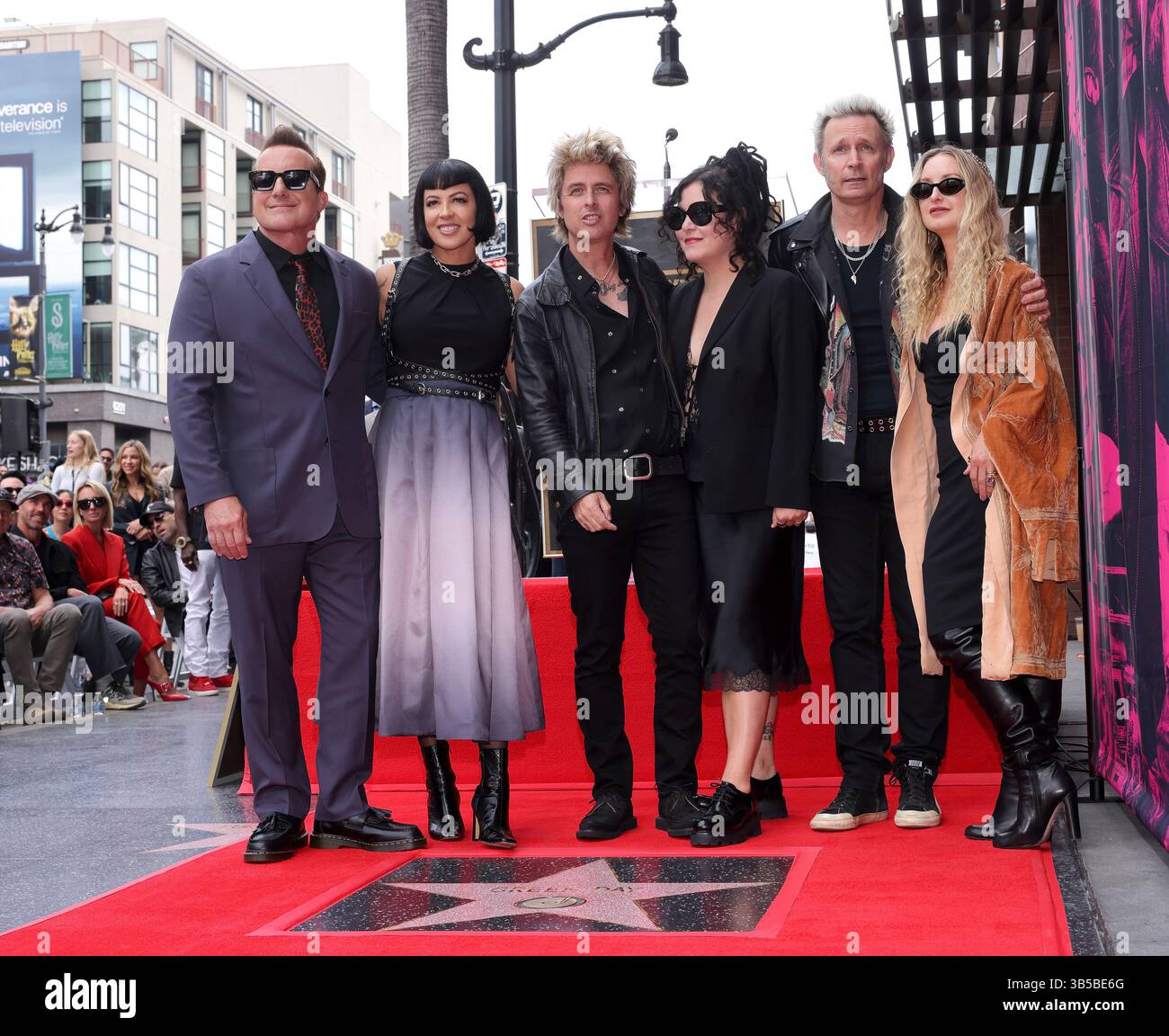 Tré Cool, Sara Rose Lipert, Billie Joe Armstrong, Adrienne Armstrong ...