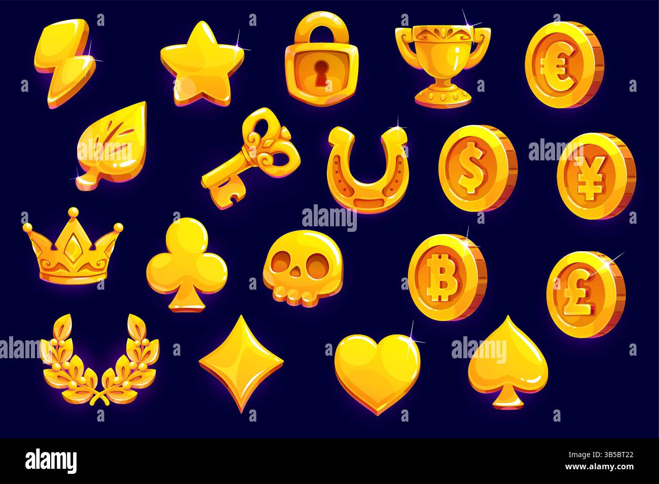 Ho game icons Stock Vector Images - Alamy