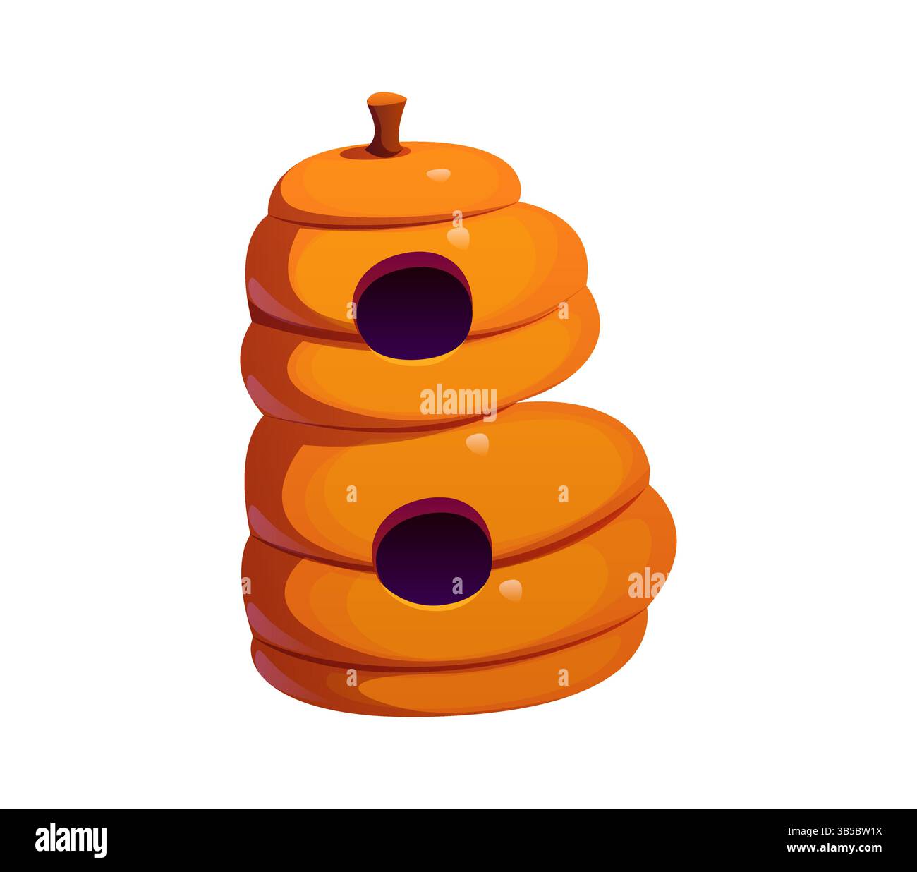 Honey font typeface, wild bee hive letter B. Honey bee farming font ...