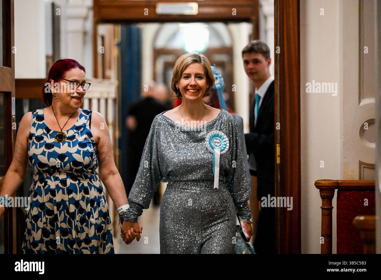 Andrea Jenkyns, Reform candidate, during the Greater Lincolnshire ...