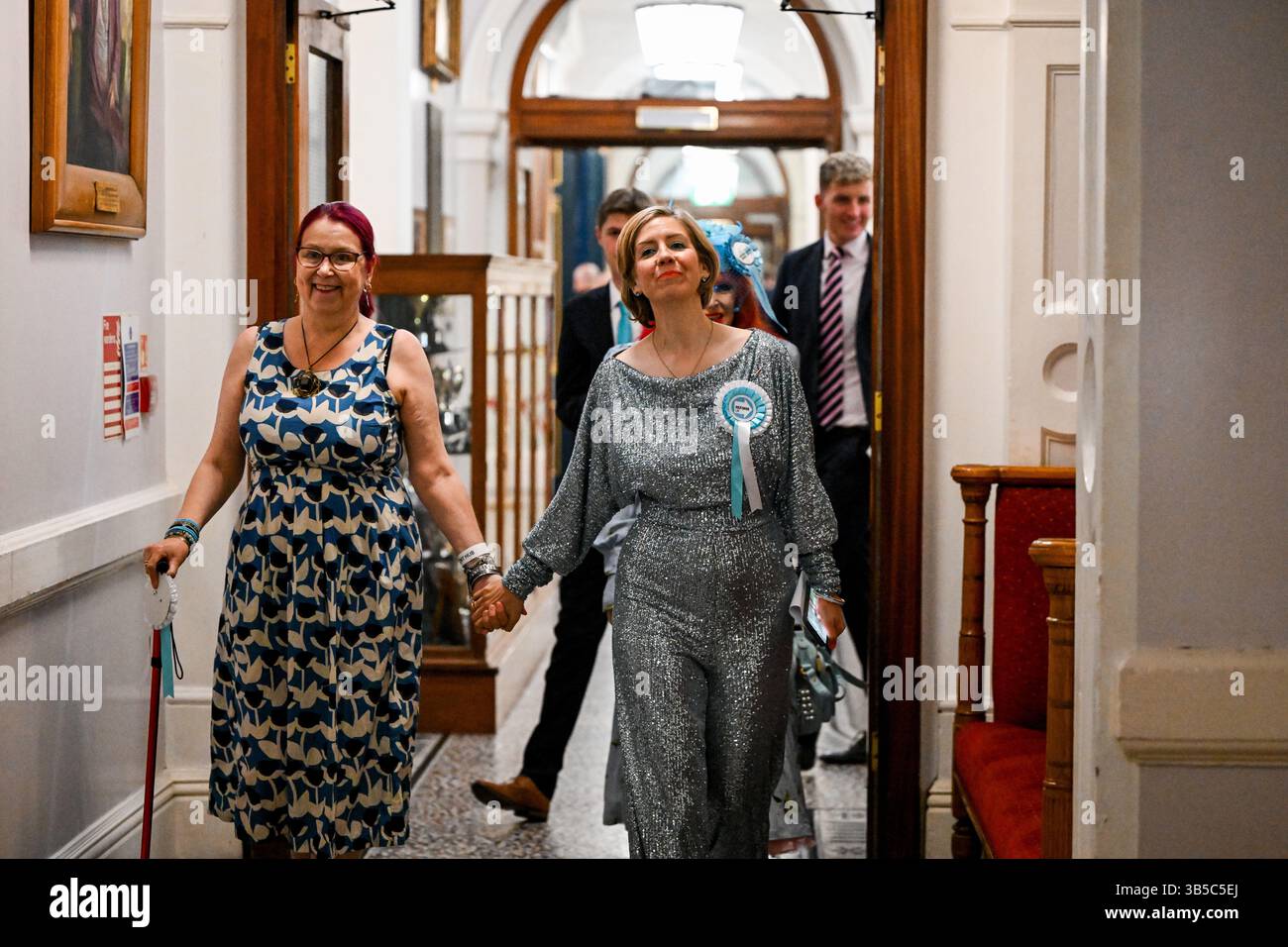 Andrea Jenkyns, Reform candidate, during the Greater Lincolnshire ...