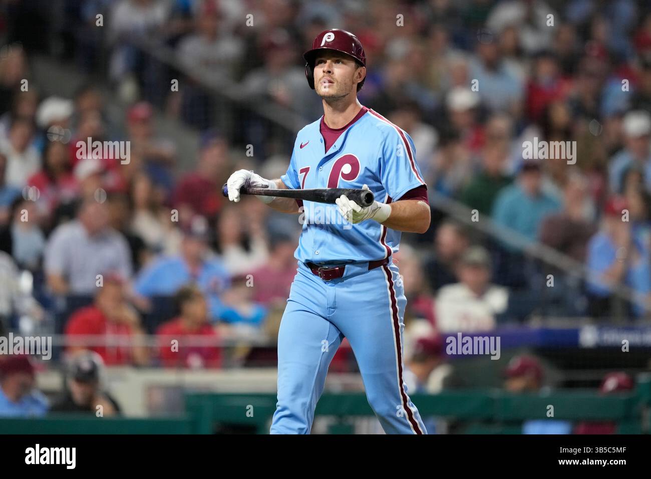 Philadelphia Phillies' Max Kepler plays during a baseball game ...