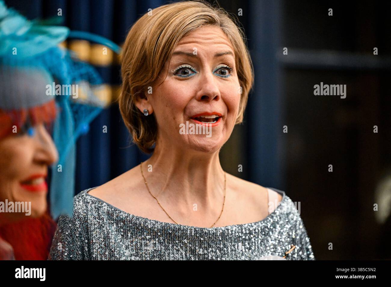 Andrea Jenkyns, Reform candidate, during the Greater Lincolnshire ...