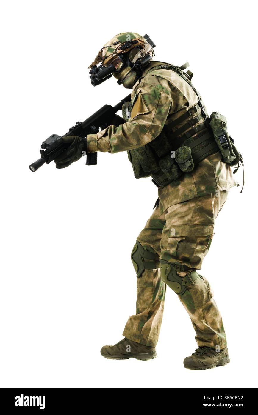 Tactical soldier clad in hi-res stock photography and images - Alamy