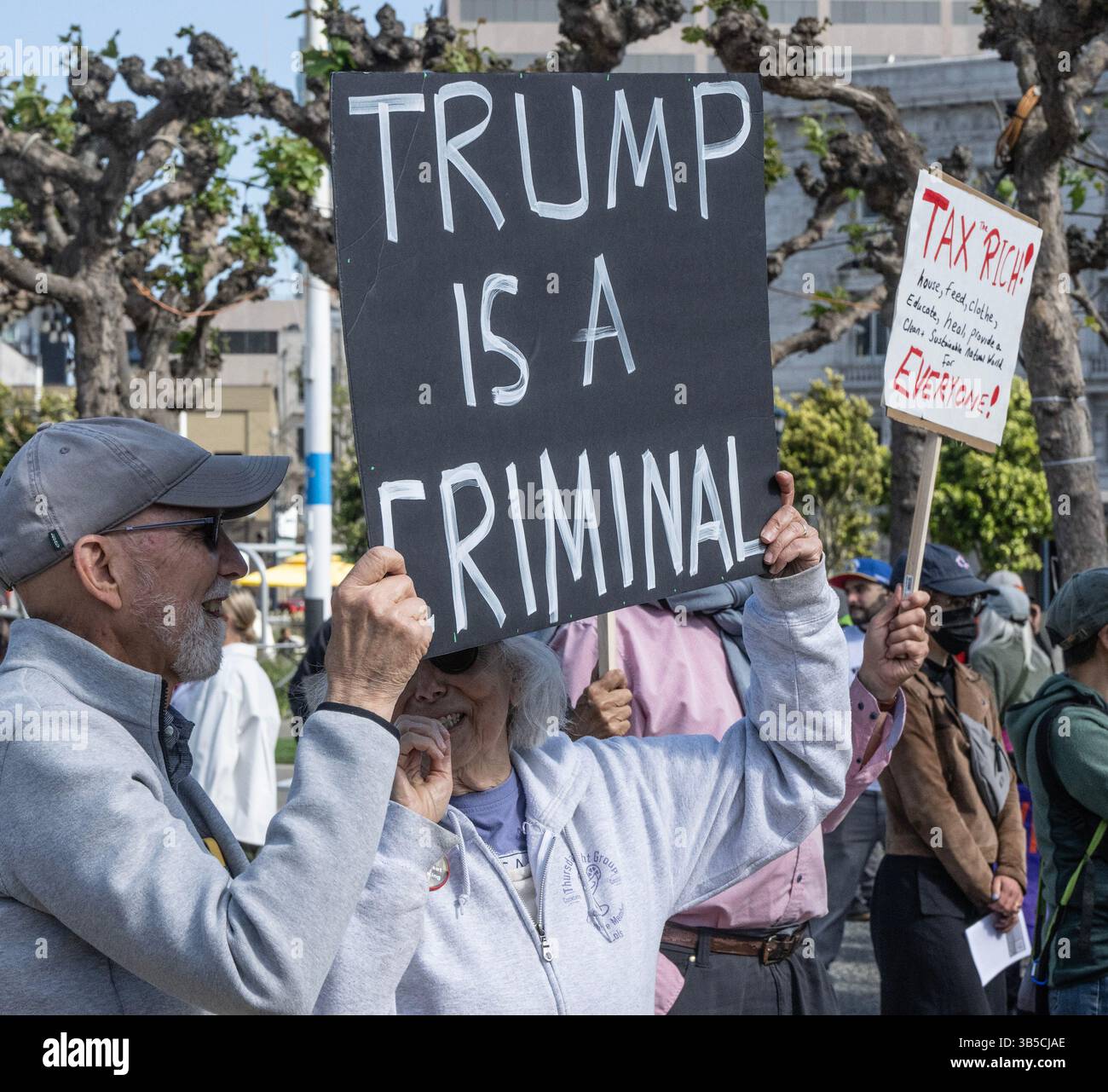 San Francisco, United States. 01st May, 2025. Workers, immigrants and ...