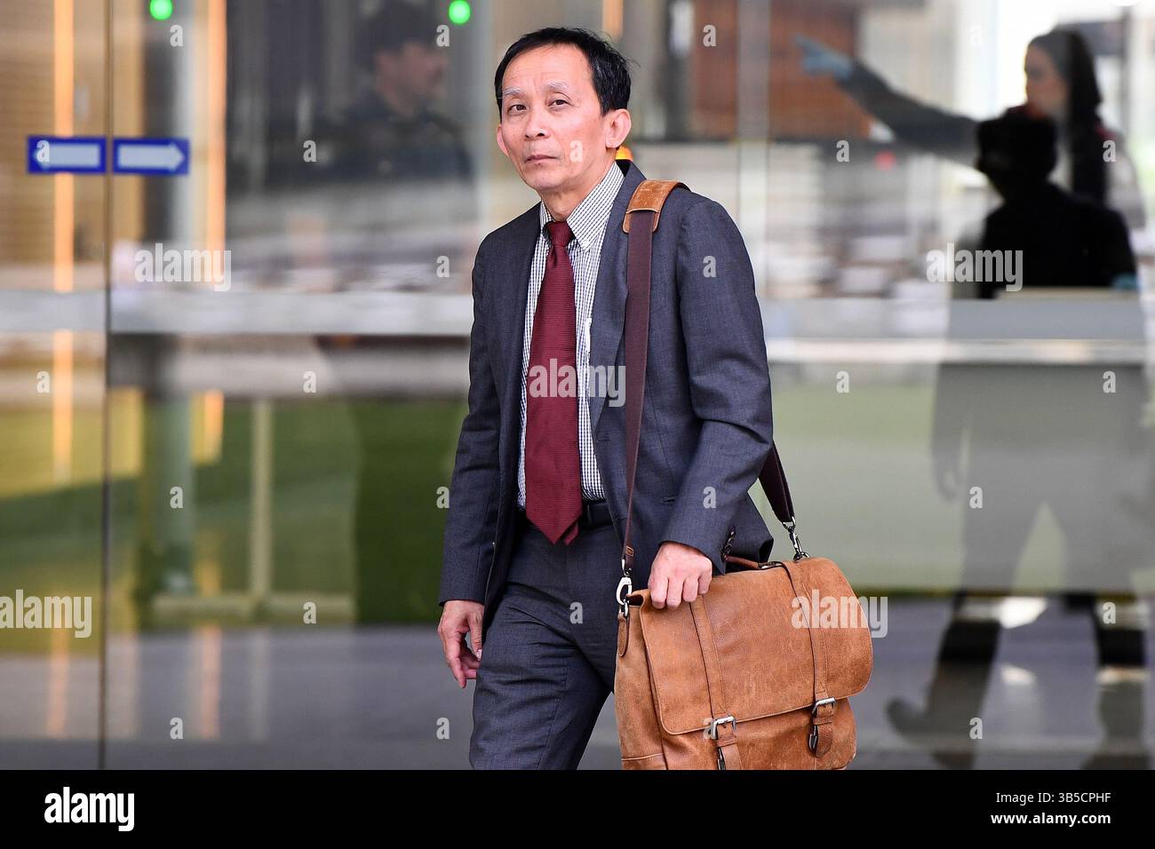 Forensic Pathologist Dr Beng Ong leaves the Brisbane Supreme Court in ...