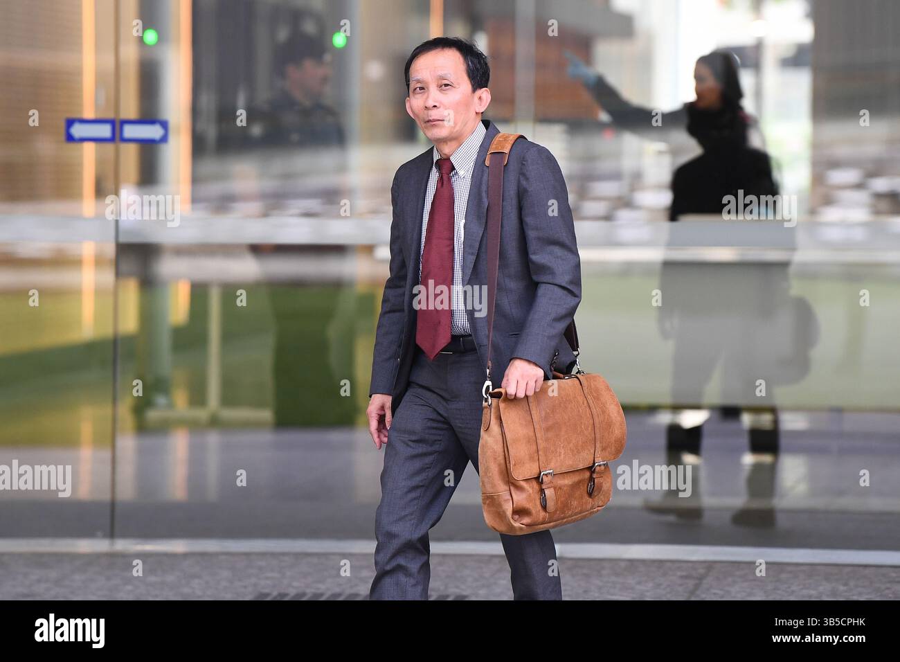 Forensic Pathologist Dr Beng Ong leaves the Brisbane Supreme Court in ...