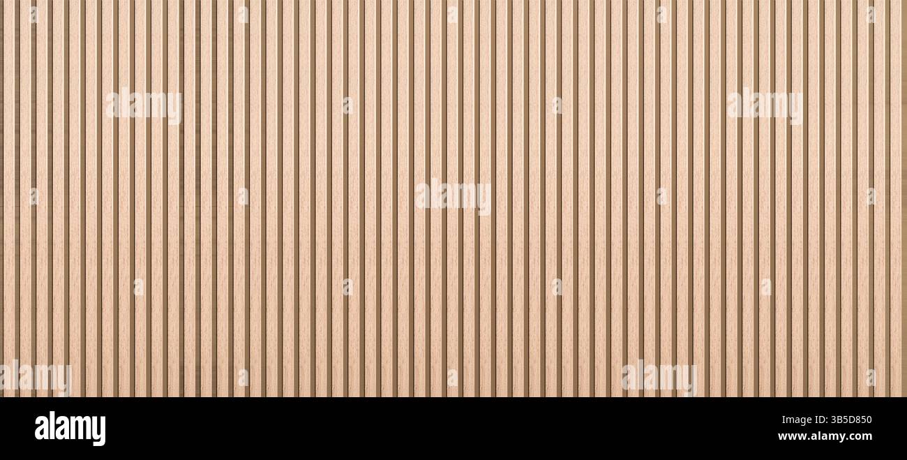 Wood background banner panorama long - Brown wooden acoustic panels ...
