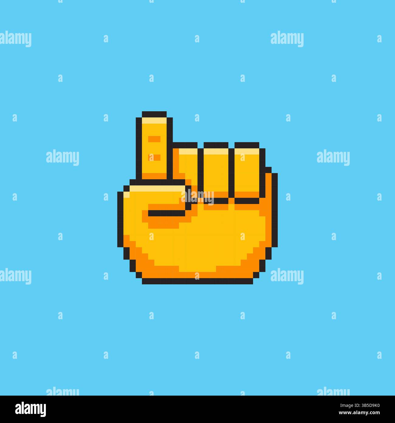 Game hand pointing Stock Vector Images - Alamy