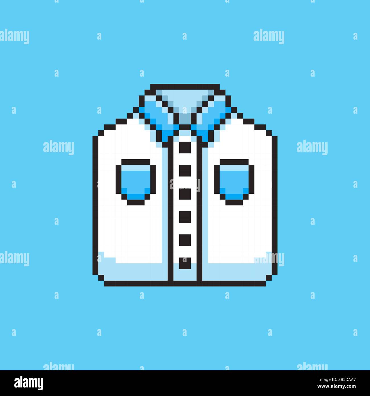 Texture white shirt fabric Stock Vector Images - Alamy