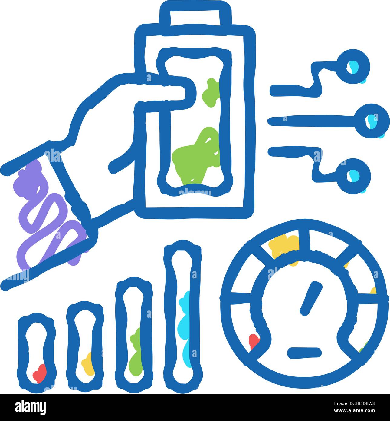 Battery operations Stock Vector Images - Alamy