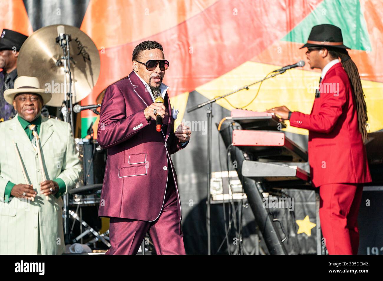 Sylvester Donald Jr., left, Morris Day and Monte Moir of Morris Day and ...