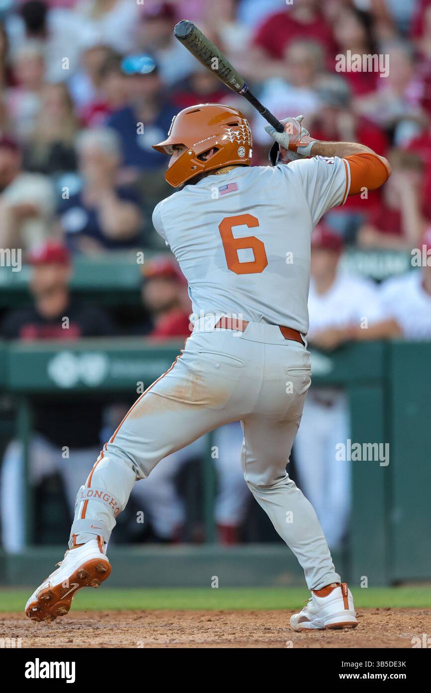 May 1, 2025: Rylan Galvan (6) of Texas lifts up his left leg to start ...