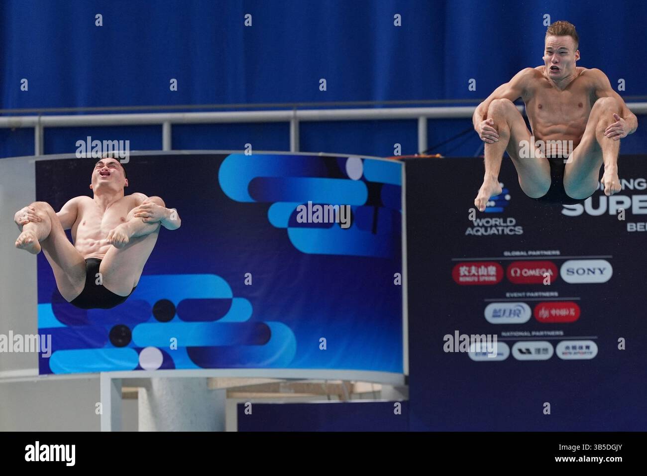 Germany's Lou Noel Guy Massenberg and Moritz Wesemann compete in the ...