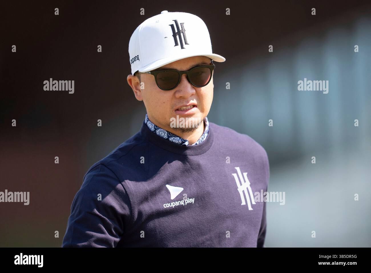 Jinichiro Kozuma of Iron Heads GC is seen before the first round of LIV ...