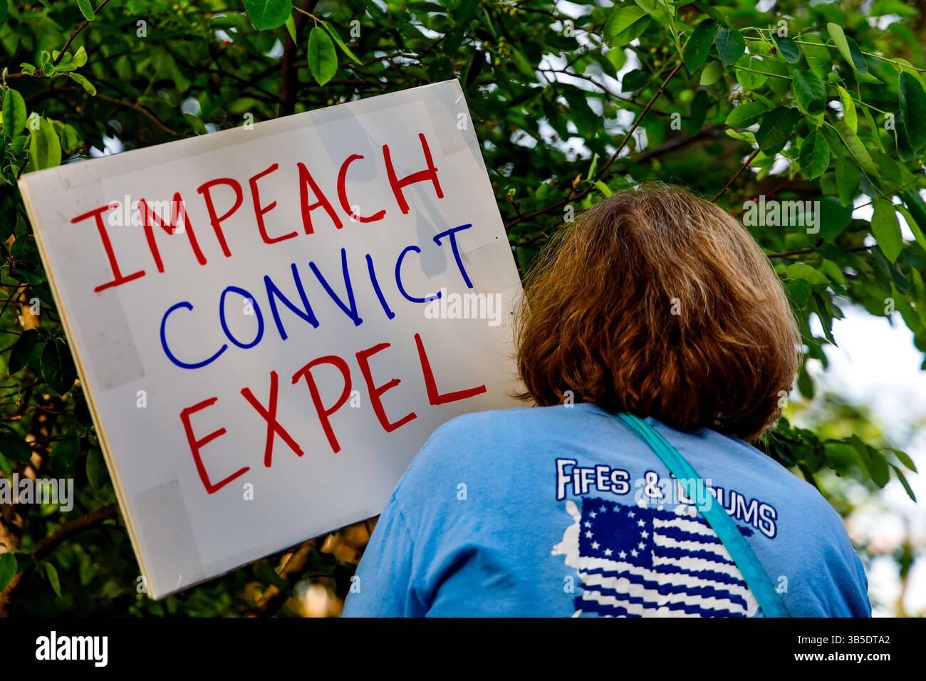Richmond, Virginia, USA. 1st May, 2025. Over a thousand demonstrators ...