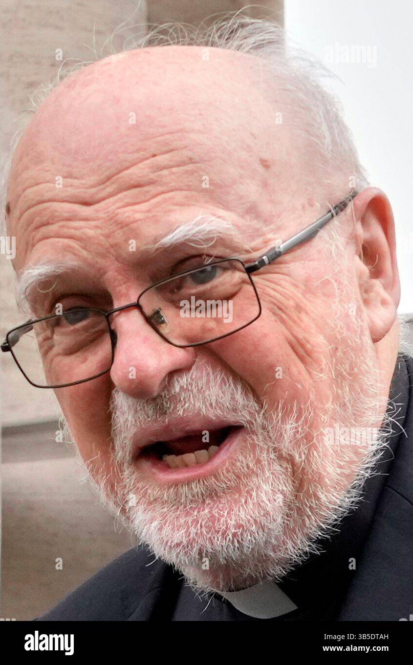 FILE - Swedish Cardinal Anders Arborelius is approached by reporters as ...