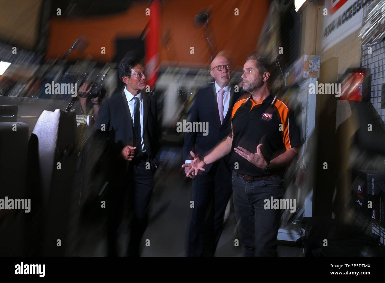 Perth, Australia. 02nd May, 2025. Liberal candidate for Tangney Howard ...