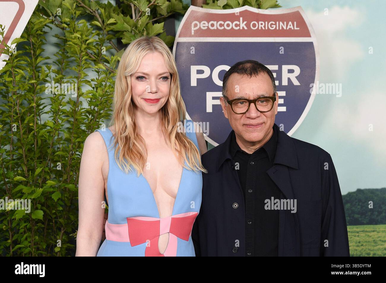 Riki Lindhome, left, and Fred Armisen arrive at the premiere of the ...