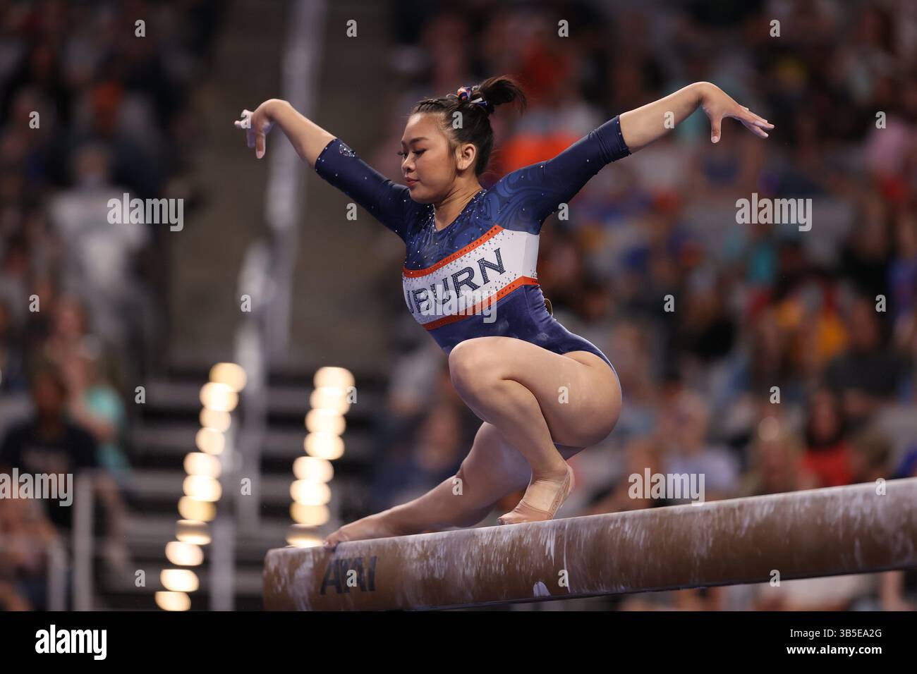 April 16, 2022: Auburn University freshman and Olympic gold medalist ...