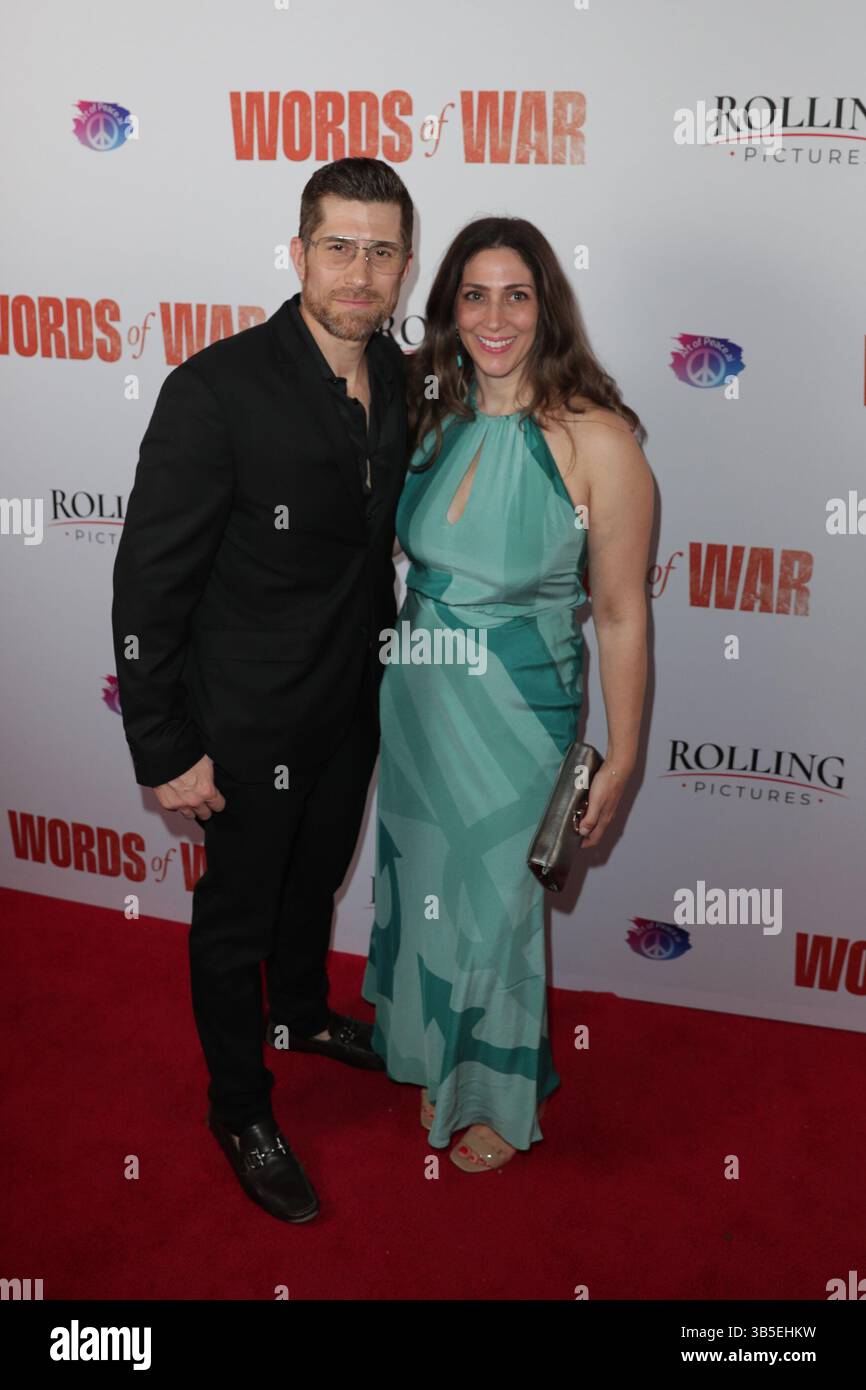 NEW YORK, NY APRIL 30, 2025: Adam Shuty, Sarah Shuty, Celebrities ...