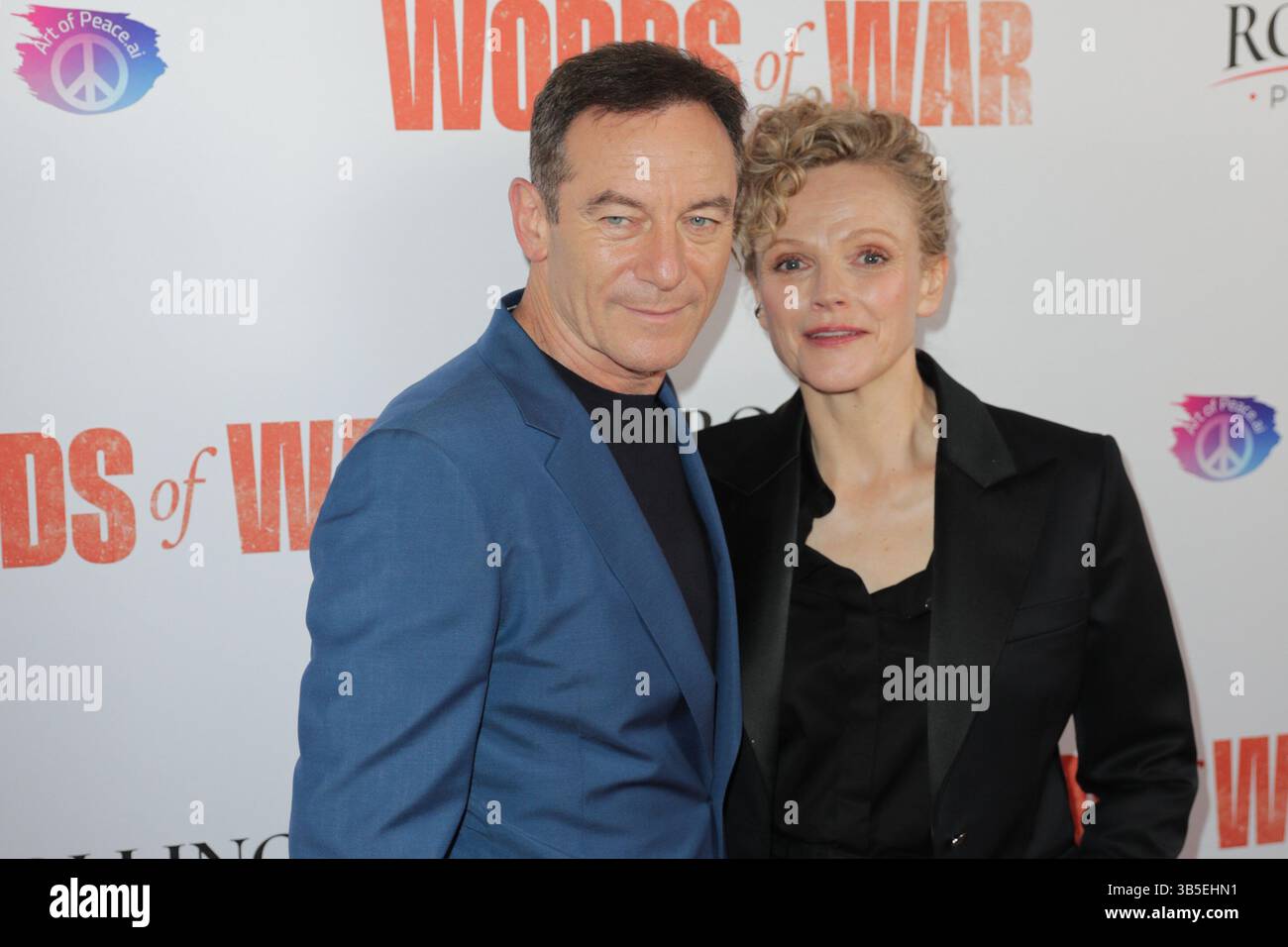 NEW YORK, NY APRIL 30, 2025: Jason Isaacs, Maxine Peake, Celebrities ...