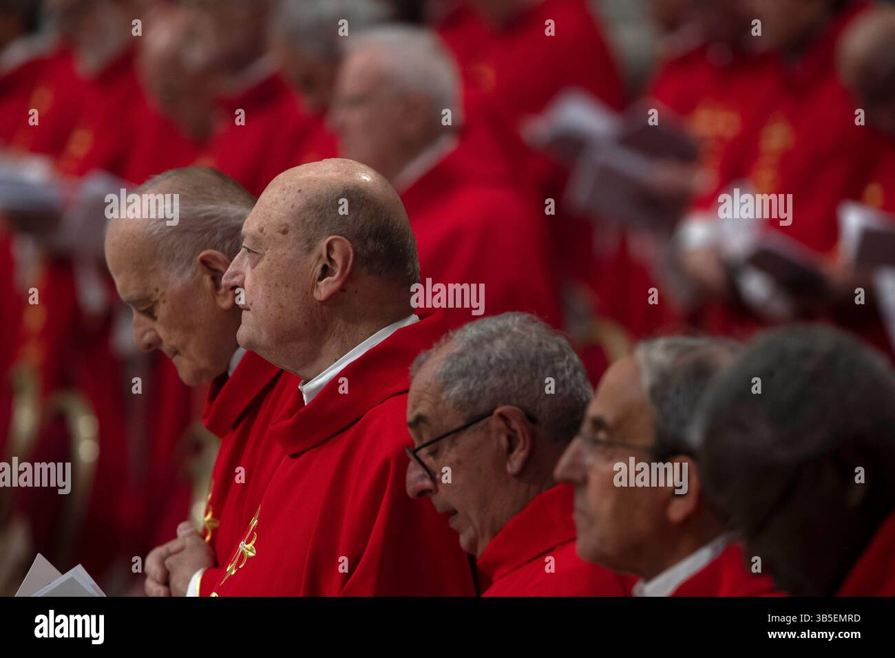 Vatican, Vatican. 01st May, 2025. Cardinal Gianfranco Ravasi attend the ...