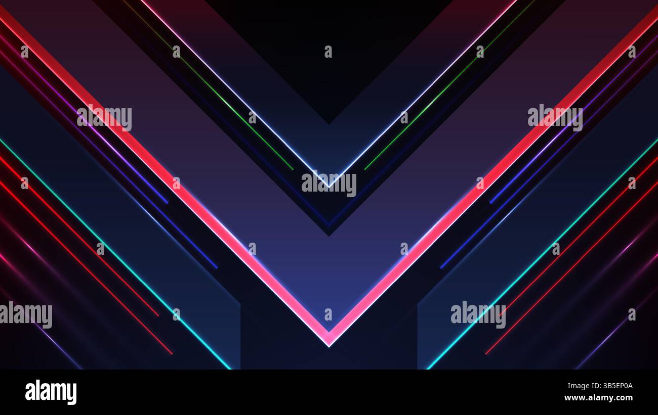 Shiny arrow lines on Stock Vector Images - Alamy