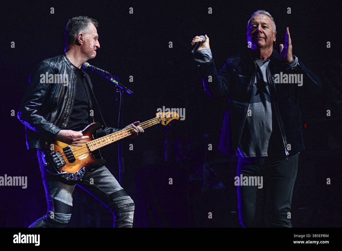 Buenos Aires (1st May 2025). Scottish pop-rock band Simple Minds (Jim ...