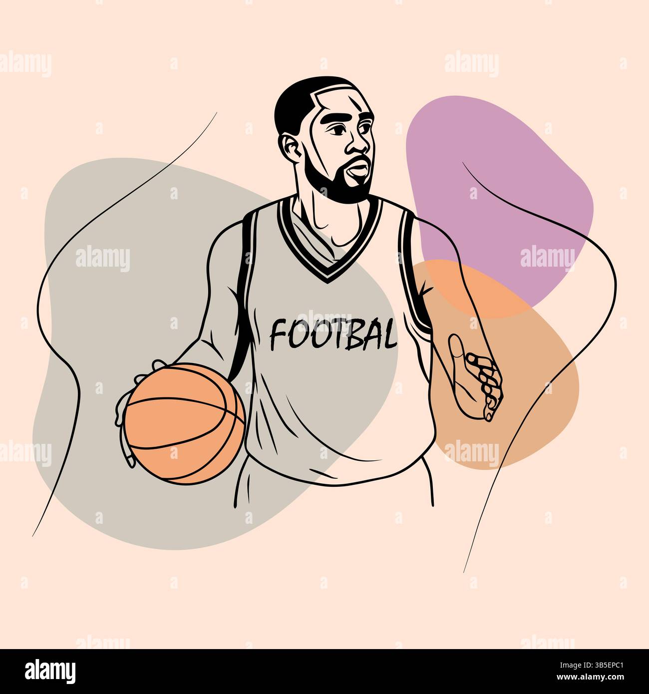 Sporty hero Stock Vector Images - Alamy