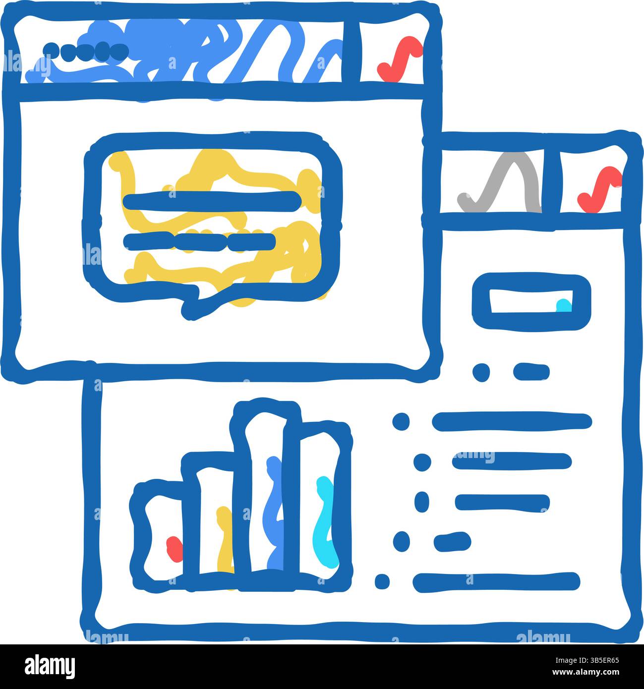 Tasks hierarchy digital processing hi-res stock photography and images ...