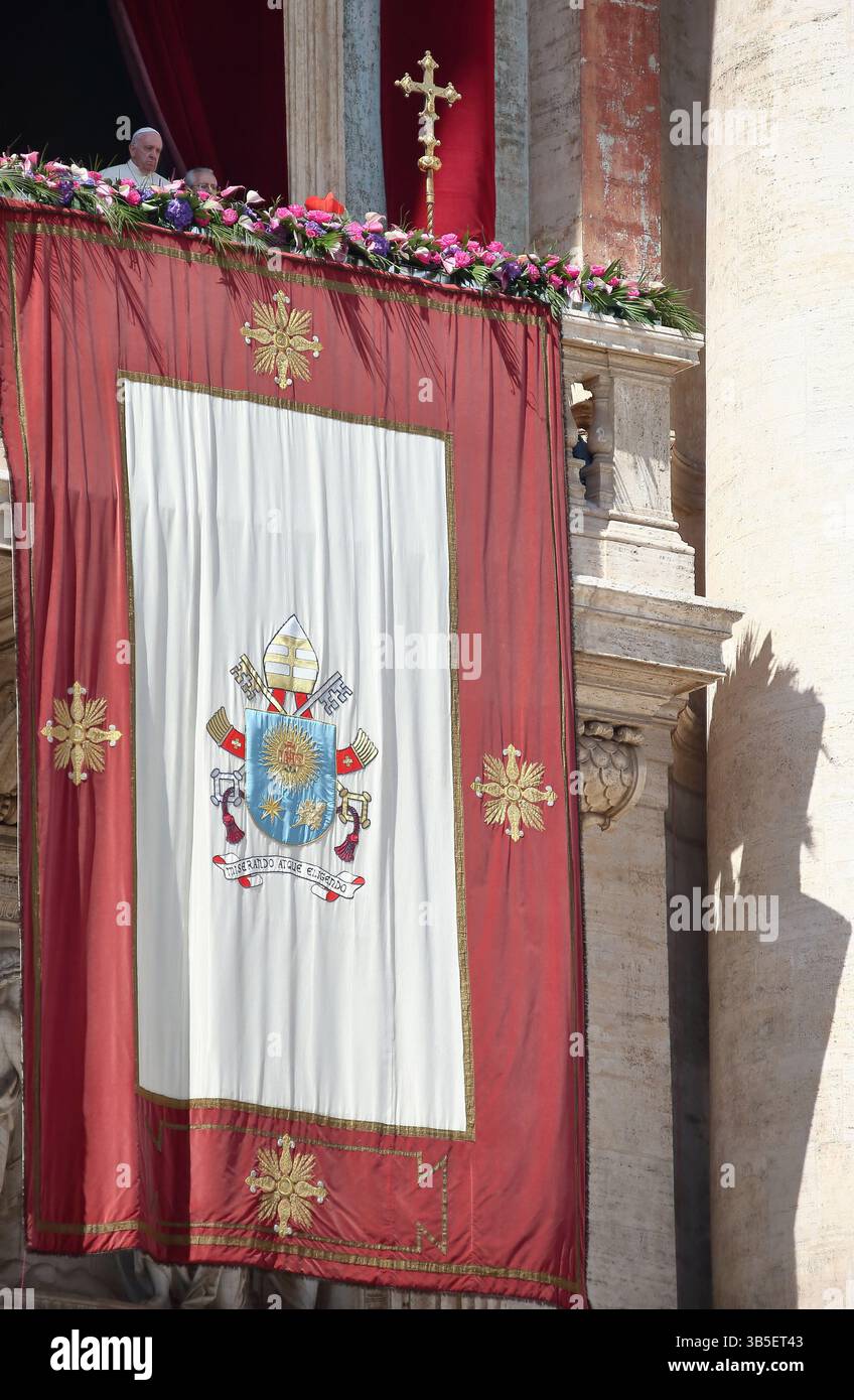 Easter message and Urbi et Orbi blessing from Pope Francis after Holy ...