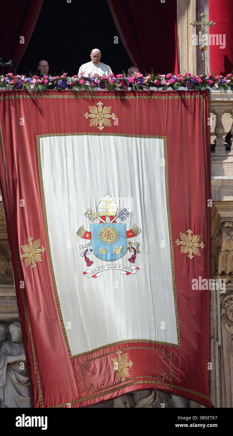 Easter message and Urbi et Orbi blessing from Pope Francis after Holy ...