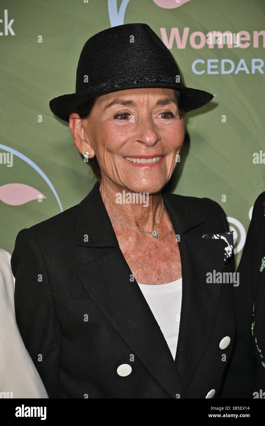 Beverly Hills, CA USA - May 1, 2025: Judge Judy Sheindlin attends Women ...