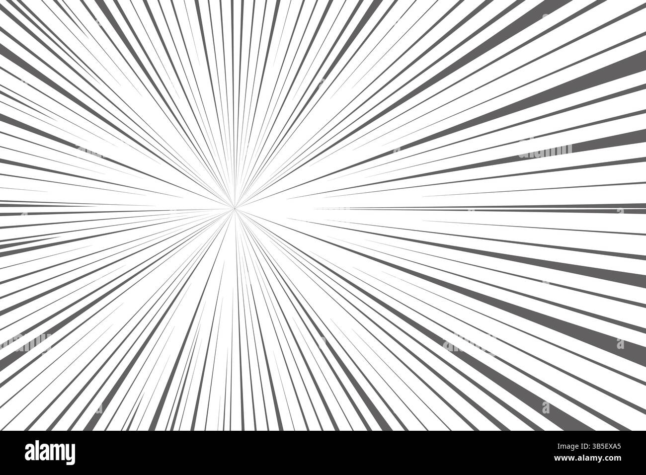 Manga speed lines effect. Anime comic radial burst background. Light ...
