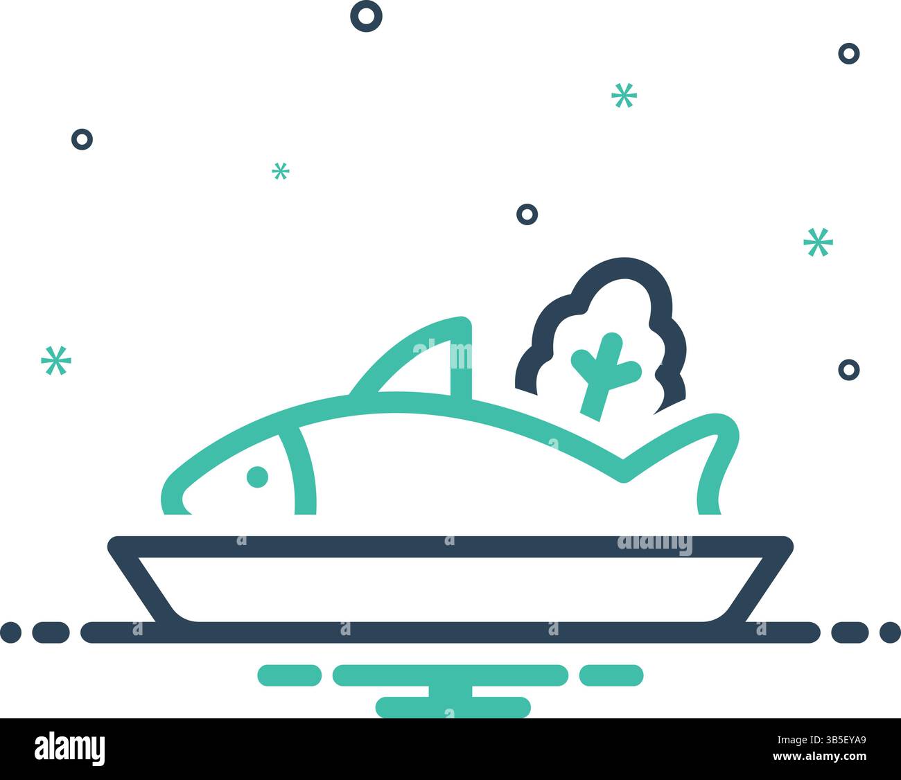 Edible fish vector Stock Vector Images - Alamy