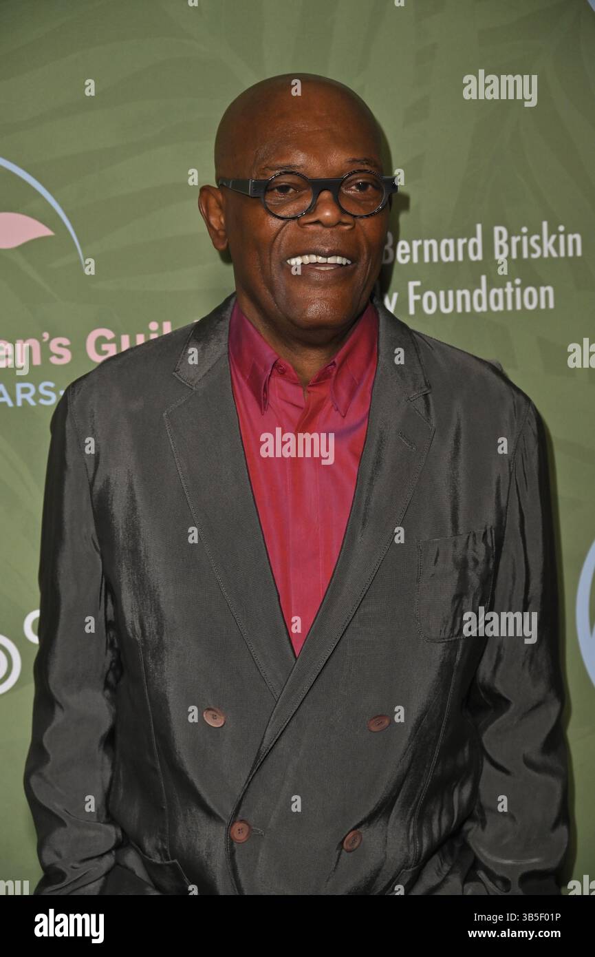 Beverly Hills, CA USA - May 1, 2025: Samuel L Jackson attends Women’s ...