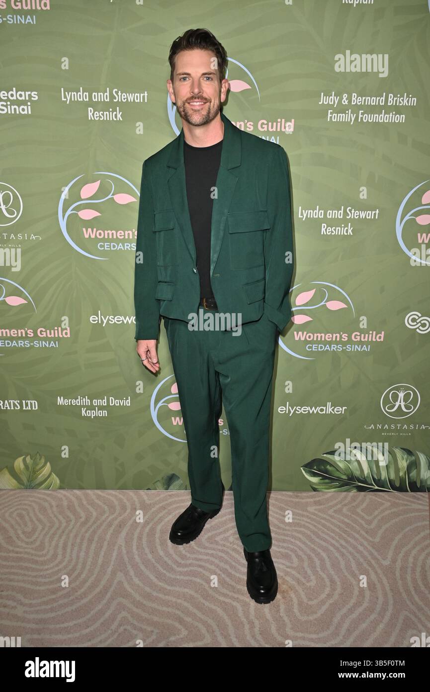 Beverly Hills, CA USA - May 1, 2025: Chris Mann attends Women’s Guild ...