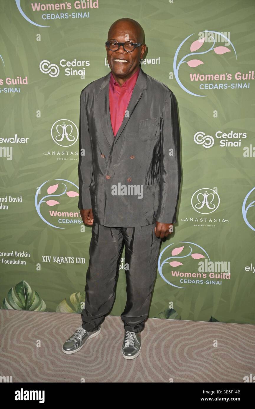 Beverly Hills, CA USA - May 1, 2025: Samuel L Jackson attends Women’s ...