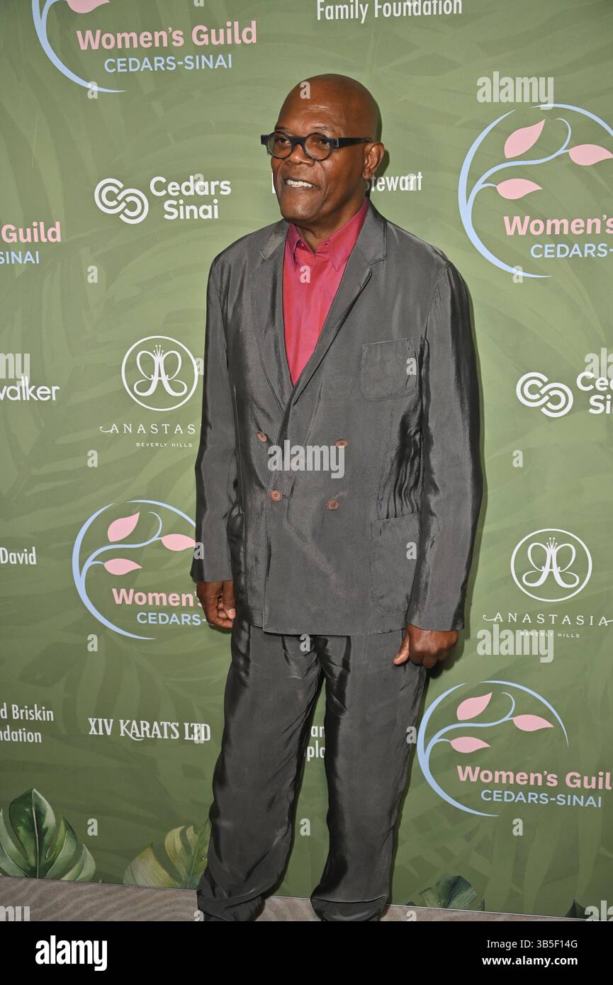 Beverly Hills, CA USA - May 1, 2025: Samuel L Jackson attends Women’s ...